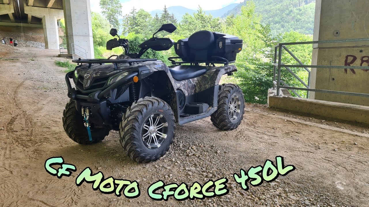 CF MOTO 450L 4×4 TRAKTOR - Štirikolesniki in skuterji